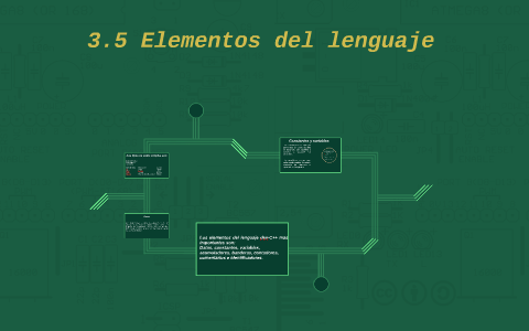 3.5 Elementos del lenguaje by marcos ortiz on Prezi