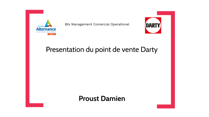 Presentation Darty by damien proust on Prezi