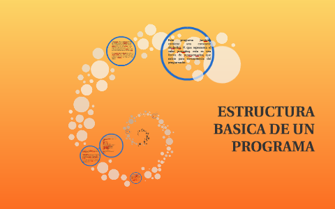 ESTRUCTURA BASICA DE UN PROGRAMA by susana guadalupe barrientos robledo ...