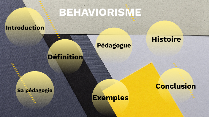Le modèle béhavioriste by Paul Touré on Prezi