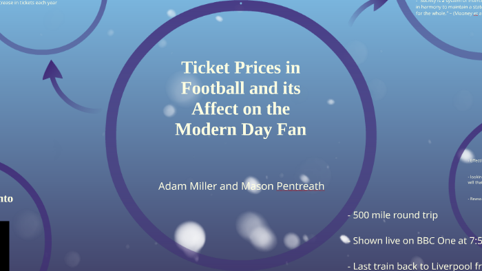 Commercialisation of football and its effect on the modern d by Adam ...