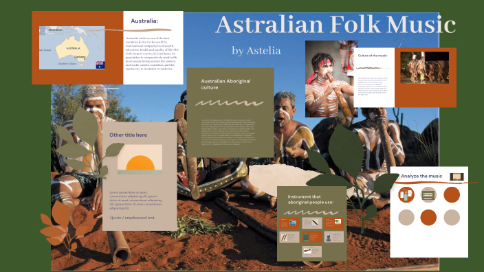 Music of SE Asia & Oceania: Australian folk music by Yimin Liang on Prezi
