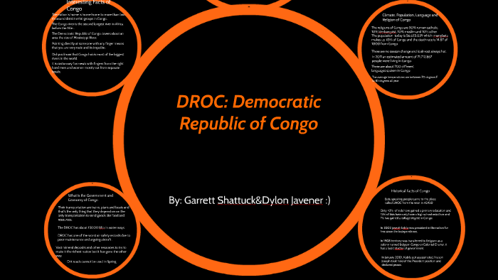 DROC: Democratic Republic of Congo by Garrett/Dylon Shattuck/Javener on ...