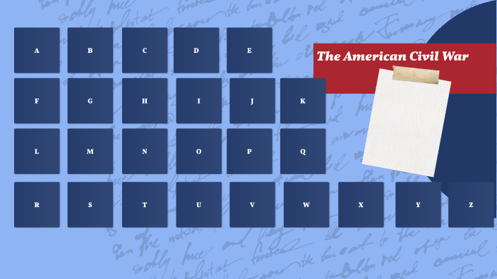 Civil War ABCs by Megan Cornell on Prezi