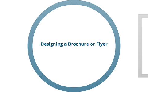 Designing an NPO flyer or Brochure by P VO on Prezi