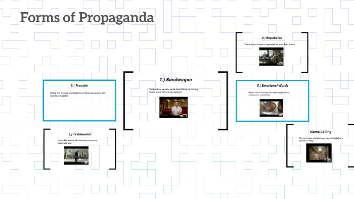 Forms of Propaganda by Chryshtan Robins on Prezi