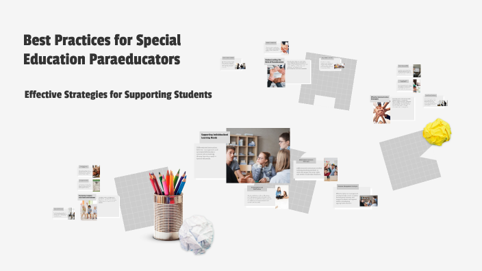 Best Practices for Special Education Paraeducators by Vanessa ...