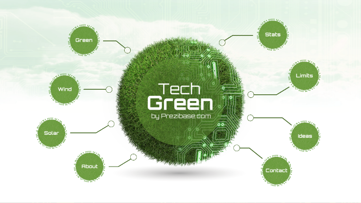 Green Tech - Presentation Template by Prezi Templates by Prezibase on Prezi