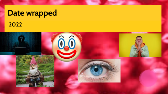 Date wrapped 2022 by Giada Alterio on Prezi