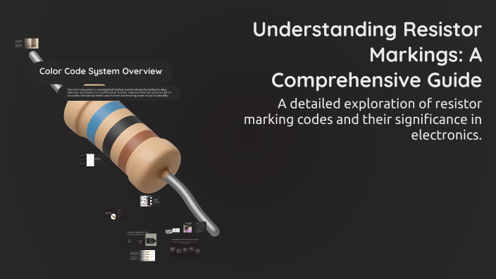 Understanding Resistor Markings: A Comprehensive Guide by Fierăstrău ...
