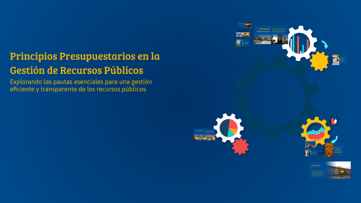 Principios Presupuestarios en la Gestión de Recursos Públicos by Dafnne ...