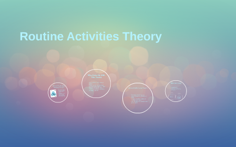 Routine Activities Theory by on Prezi