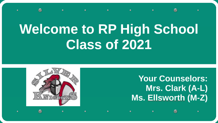 Welcome to RP High School by Lindsey Ellsworth