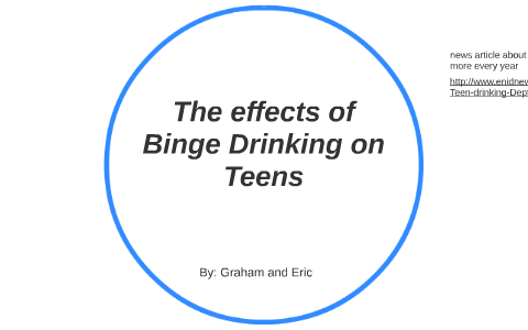 The effects of Binge Drinking on Teens by eric embleton on Prezi