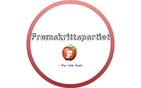 Frp (Fremskrittspartiet) by Anders Honningdal on Prezi