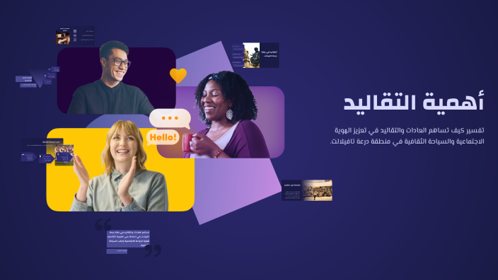 أهمية التقاليد by Ibtissam El bayed on Prezi