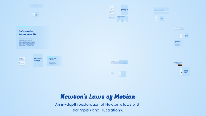 Newton's Laws of Motion by demo on Prezi