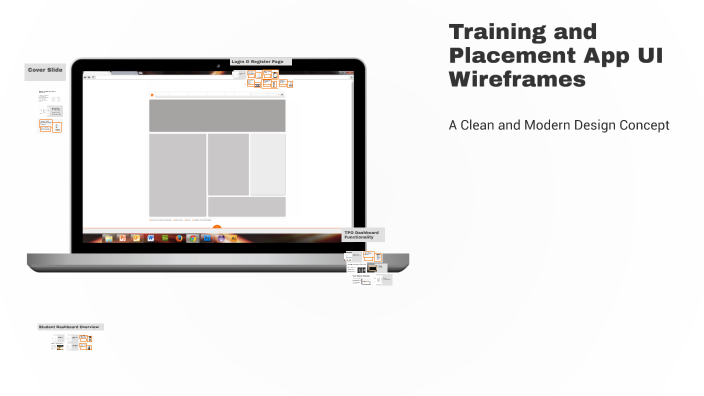 Training and Placement App UI Wireframes by Mobin Raja on Prezi