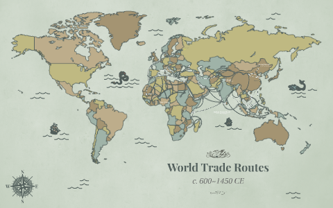 World Trade Routes by Robyn Adelman on Prezi