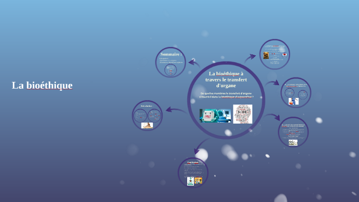 La bioéthique à travers le transfert d'organes. by Chd Ronan on Prezi