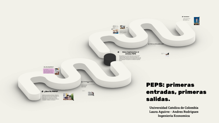PEPS: primeras entradas, primeras salidas. by Andres Francisco ...