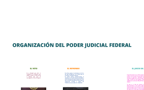 ORGANIZACIÓN DEL PODER JUDICIAL FEDERAL by BLANCA TORRES on Prezi