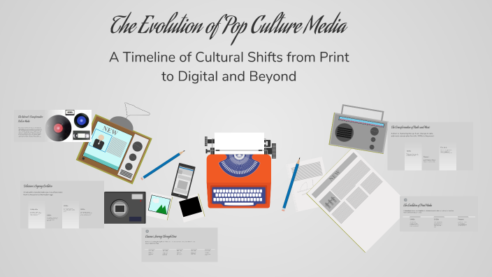The Evolution of Pop Culture Media by Miriam Johnson on Prezi