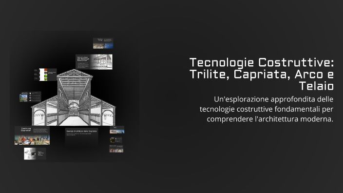 Tecnologie Costruttive: Trilite, Capriata, Arco e Telaio by luca 1 on Prezi