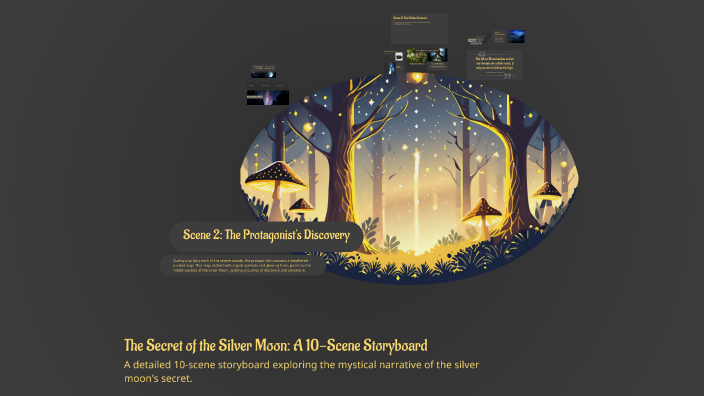 The Secret of the Silver Moon: A 10-Scene Storyboard by ömer on Prezi