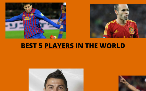 Best 5 football players in the world by Kevin Domingo
