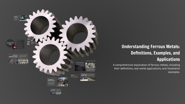 Understanding Ferrous Metals: Definitions, Examples, and Applications ...