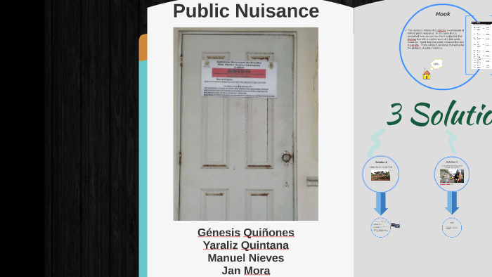 Public Nuisance by Genesis Quiñones on Prezi