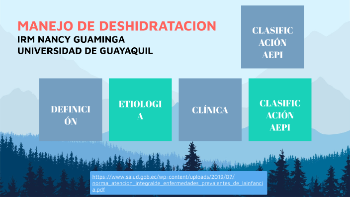 MANEJO DE DESHIDRATACION by NANCY ANABEL GUAMINGA CEPEDA on Prezi