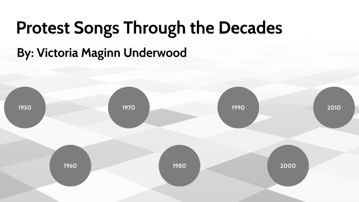 Protest Songs Through the Decades by Victoria Maginn Underwood on Prezi
