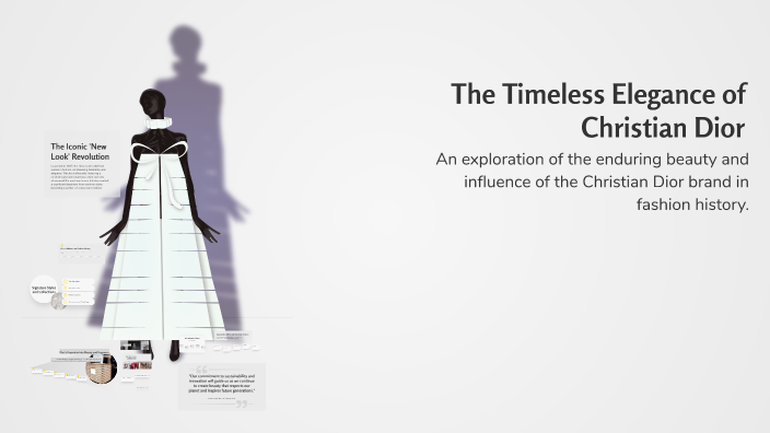 The Timeless Elegance of Christian Dior by Pradnya Chavan on Prezi