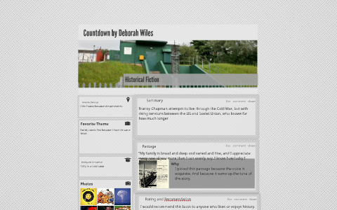 Countdown by Deborah Wiles by Jacob Porwisz on Prezi