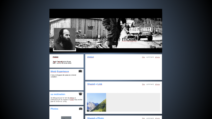 la secte de moise by olivier barrette on Prezi