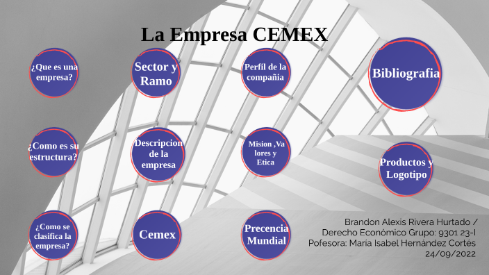 LA EMPRESA CEMEX by Alexis Rivera on Prezi