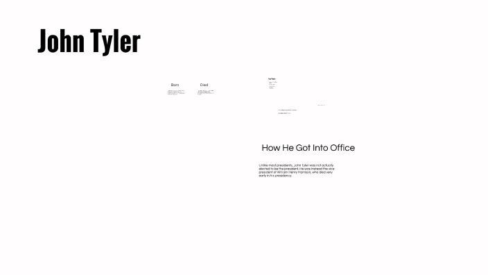John Tyler by Matthew Michalek on Prezi