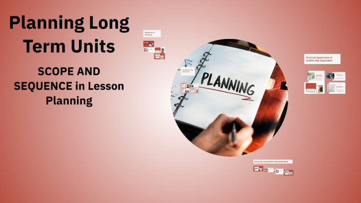 Planning Long Term Units by on Prezi