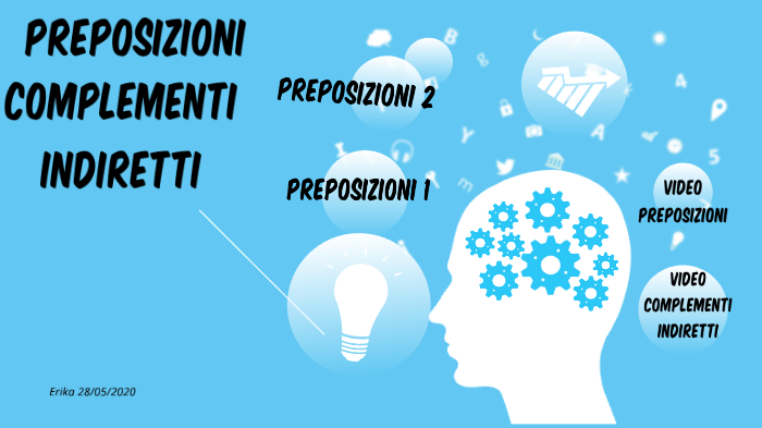 Preposizioni e complementi indiretti by Erika Cristante on Prezi