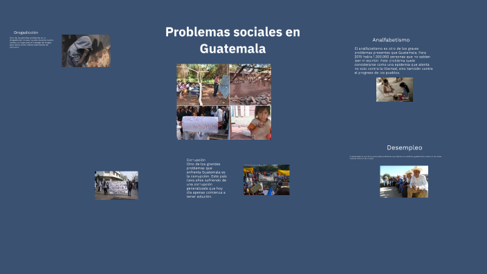 Problemas sociales de Guatemala by Angela Guinac on Prezi