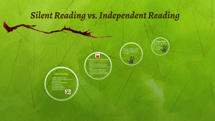Silent Reading vs. Independent Reading by d martin