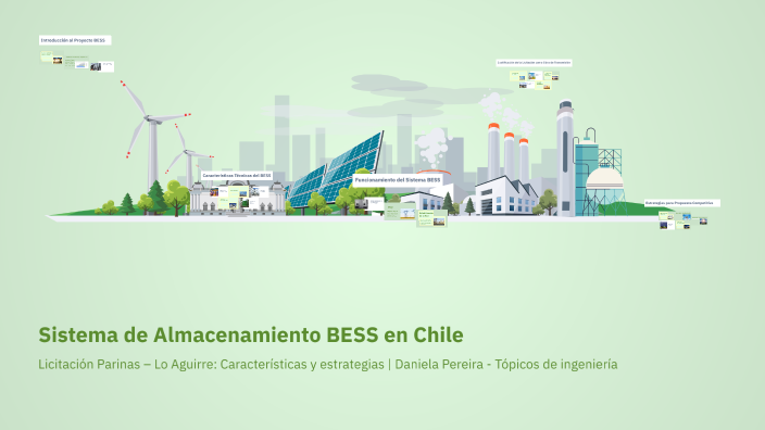 Sistema de Almacenamiento BESS en Chile by daniela pereira on Prezi