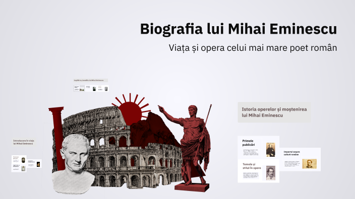 Biografia lui Mihai Eminescu by Ion Pasat on Prezi