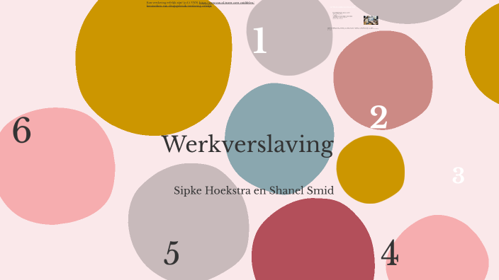 werkverslaving by Shanel Smid on Prezi