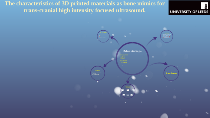 The characteristics of 3D printed materials as bone mimics f by Meshary ...