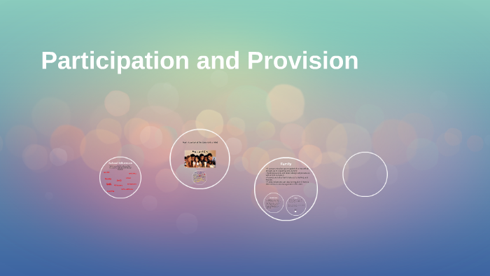 Participation and Provision by BETHAN REES on Prezi