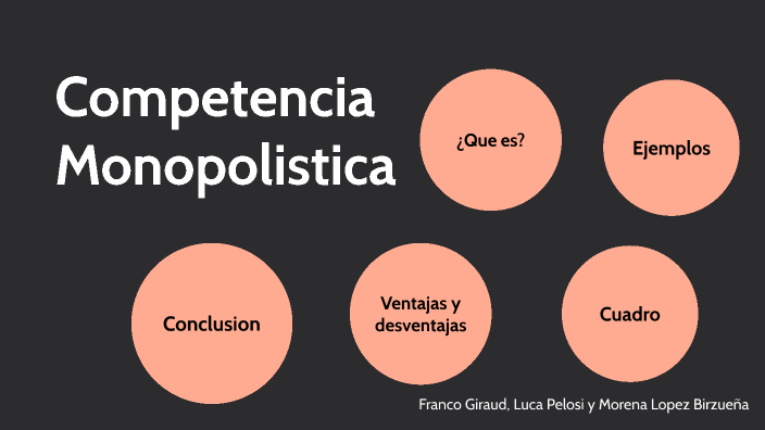 Competencia monopolistica by morena lopez on Prezi