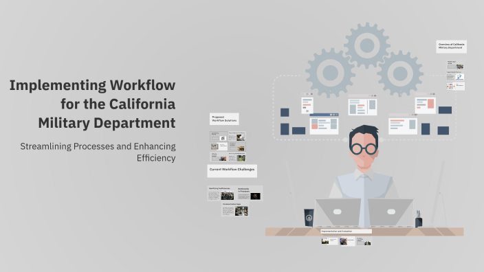 Implementing Workflow for the California Military Department by Patrick ...